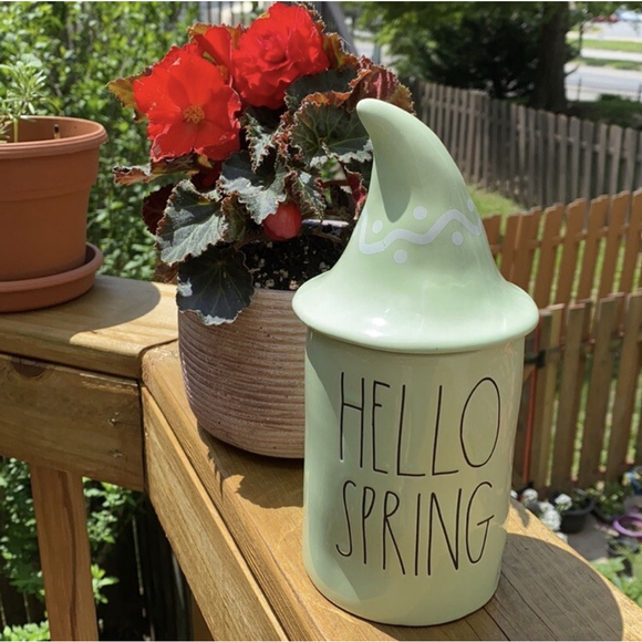 Rae Dunn | Accents | Rae Dunn Hello Spring Candlejar With Gnome ...